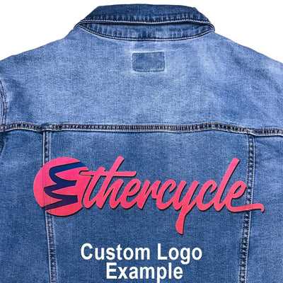 Customize & Design your own Denim Jacket (hand-made) with 3 color choi ...